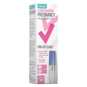Fortel® - Ultra Midstream hCG (2 Tests/Kits) - Biomerica